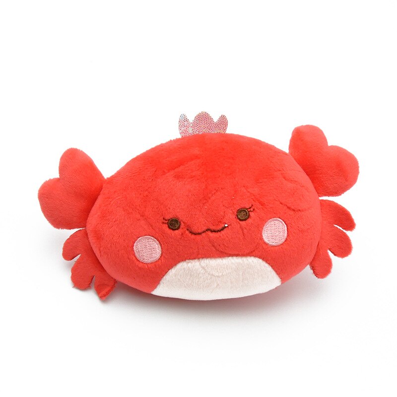 1pc Red Crab Animal Dolls 10CM Baby Plush Toys PP ... – Grandado