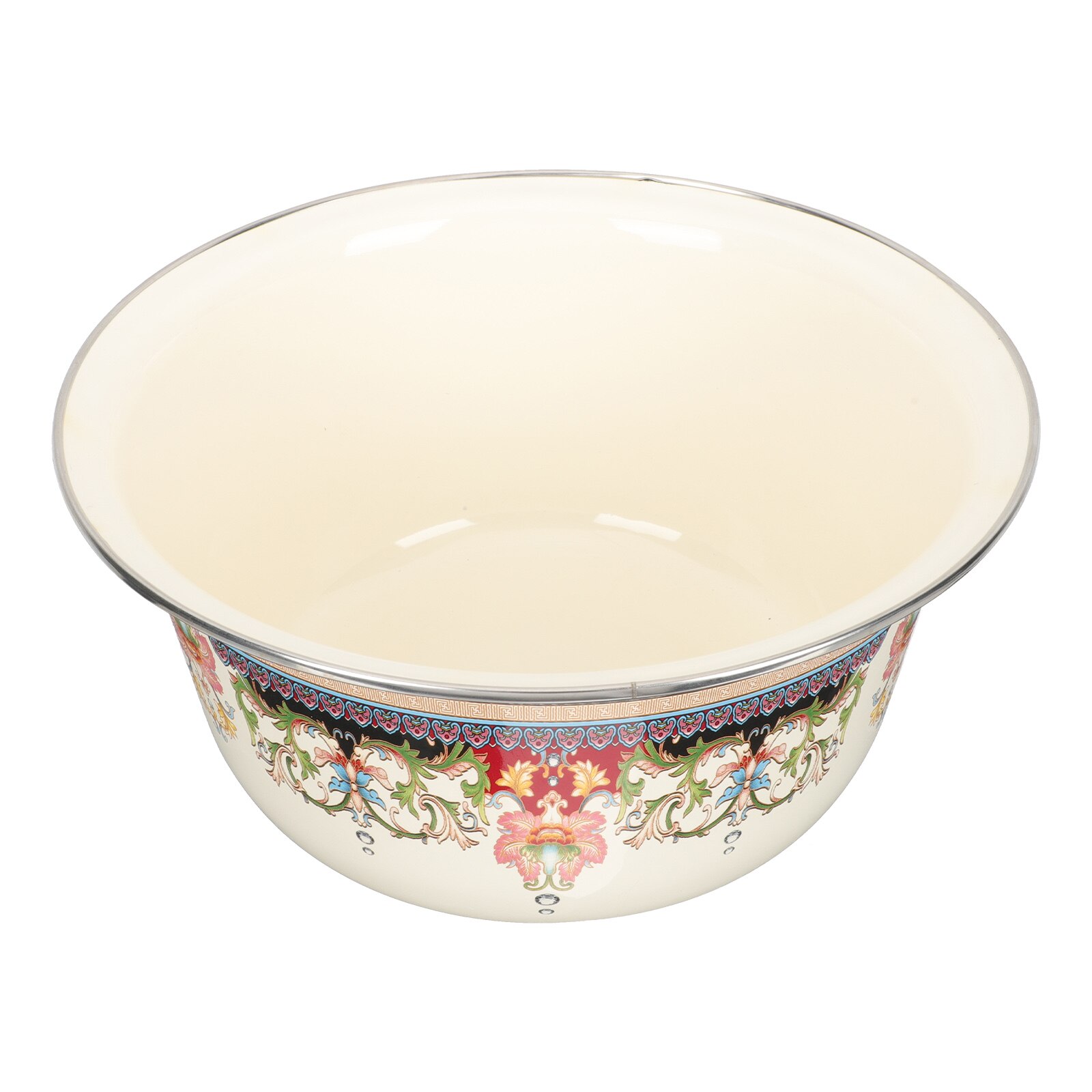 Enamel Basin Multipurpose Washing Basin Enamel Sto... – Vicedeal