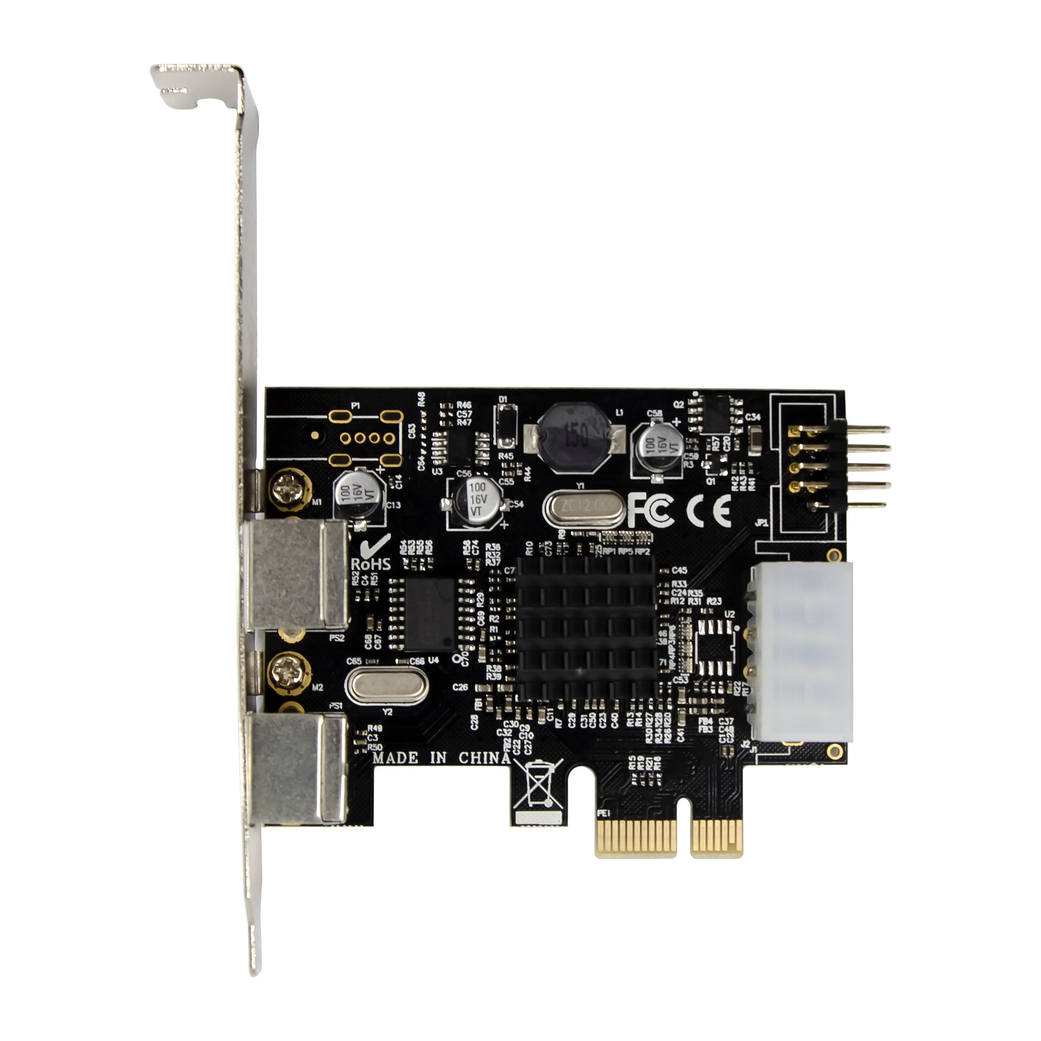 Pcie to 2 xps 2 ps/2- port för adapterkort för pc... – Grandado