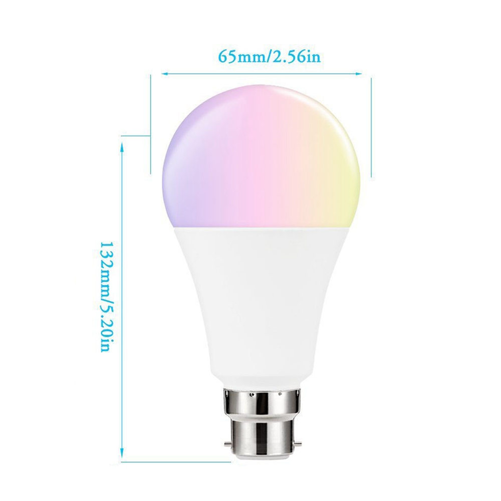 9W E27/E26/B22 RGBW WiFi Slimme Lamp LED Lamp App ... – Vicedeal