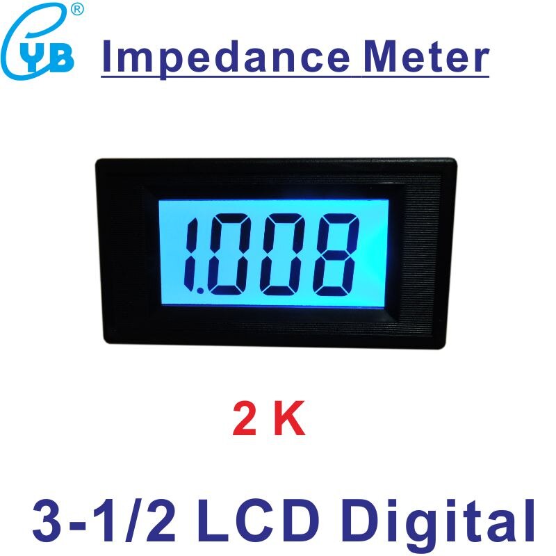 2K Resistance Meter LCD Digital Meter OHM Tester A... – Grandado