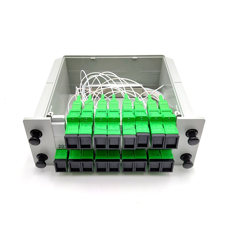 SC APC PLC 1X2 1X4 1X8 1X16 splitter Fiber Optical... – Vicedeal