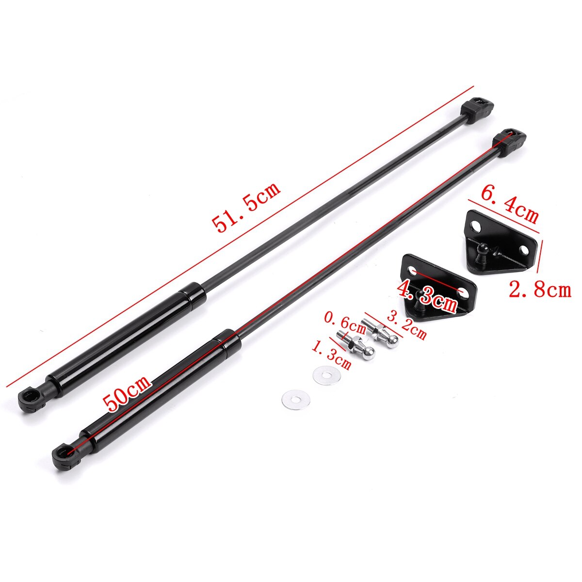 2 Stuks Auto Motorkap Motorkap Hydraulische Staaf ... – Vicedeal