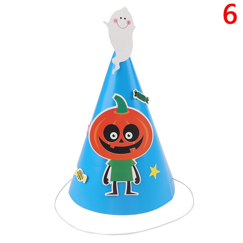 Halloween Party Hoeden Cartoon Diy Papier Cap Deco... – Grandado