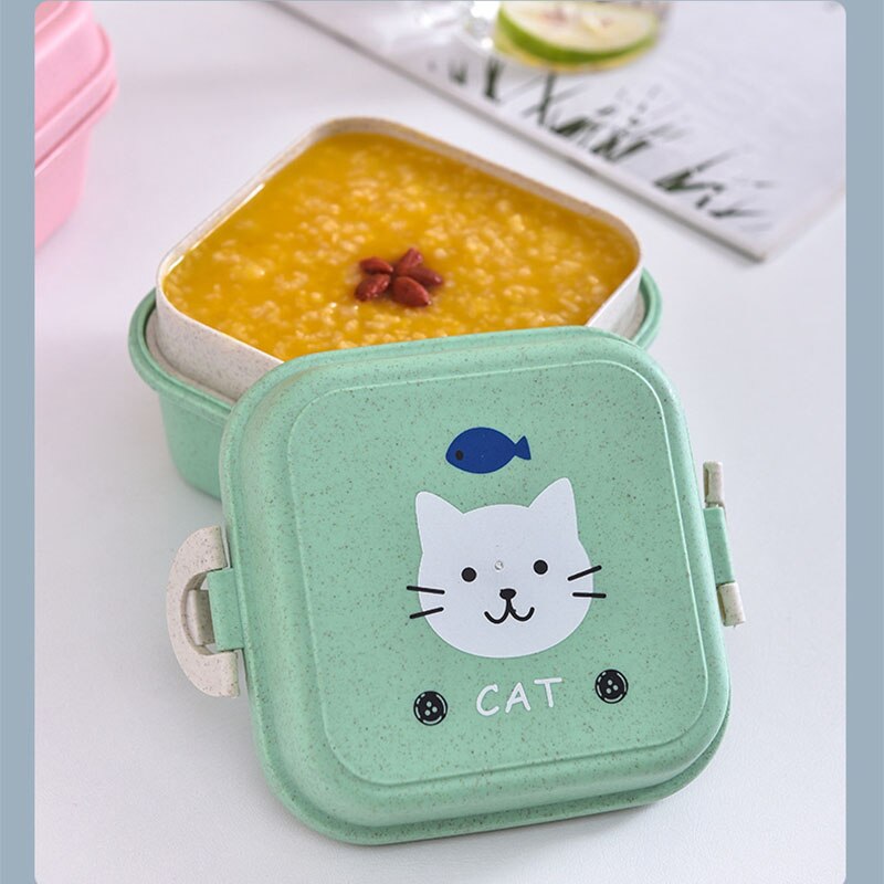 Cute Cartoon Lunch Box Portable Fruit Salad Box fo... – Vicedeal
