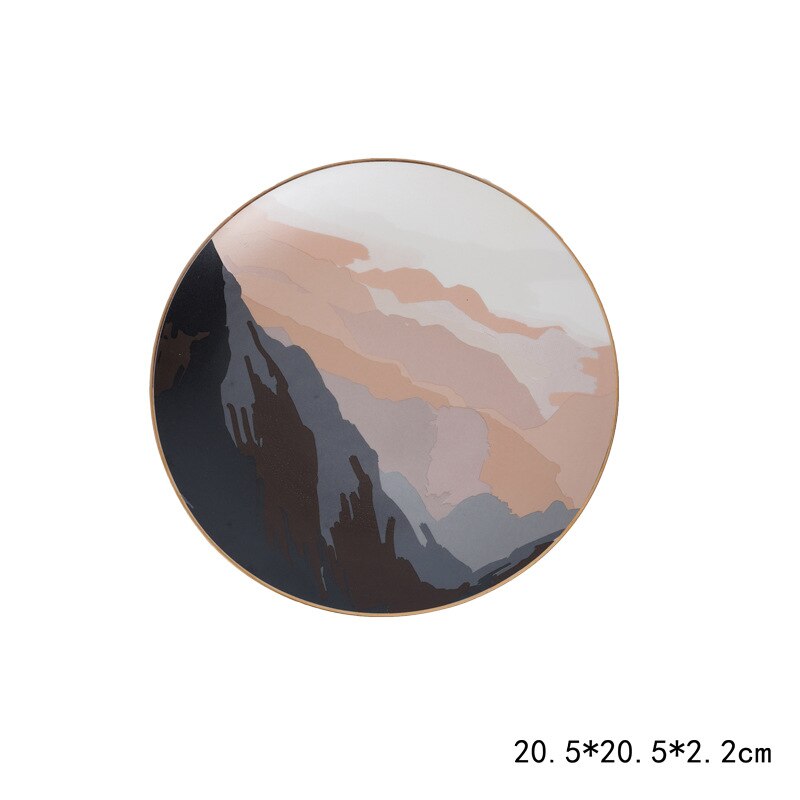 Tableware Luxury Plate Set Dinning Ceramic Dessert... – Grandado