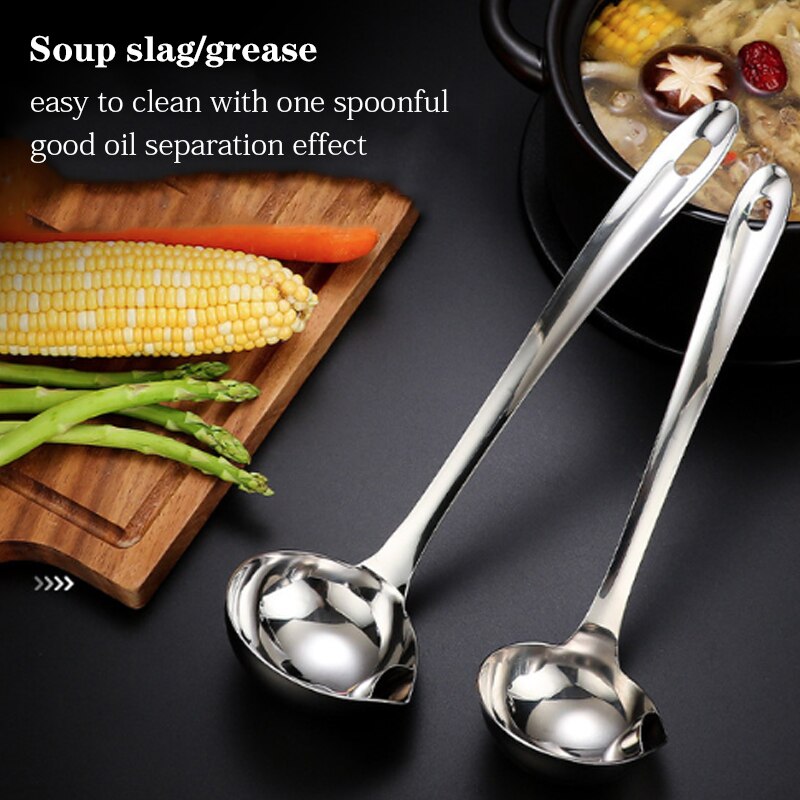 Kitchen Accessories Stainless Steel Oil Spill Spoo... – Grandado