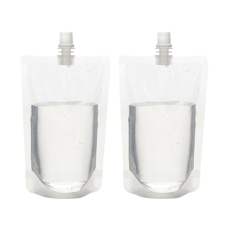 50pcs Transparent Beverage Flasks Standing Liquor ... – Vicedeal