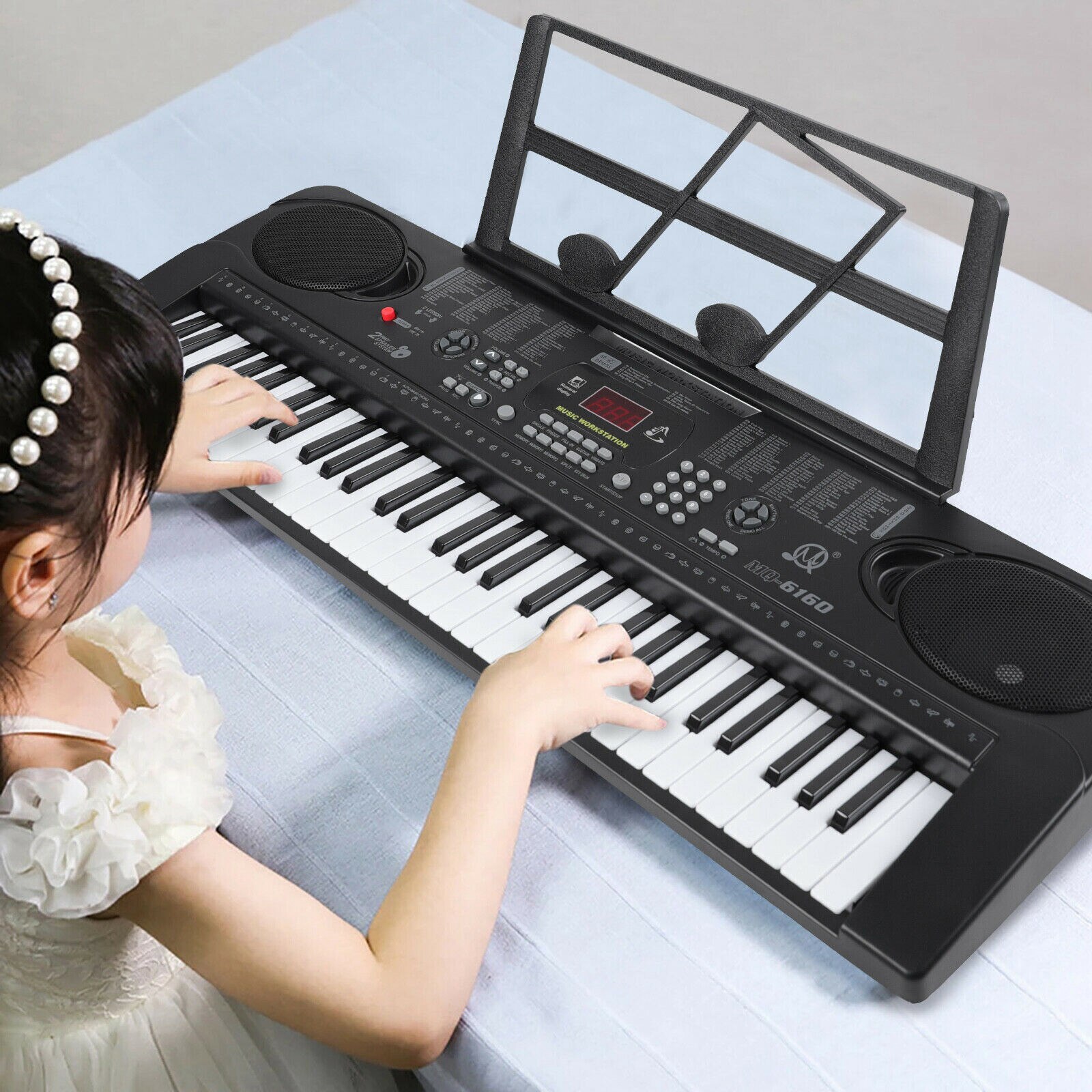 Electronic Piano Keyboard Digital Organ with Micor... – Vicedeal