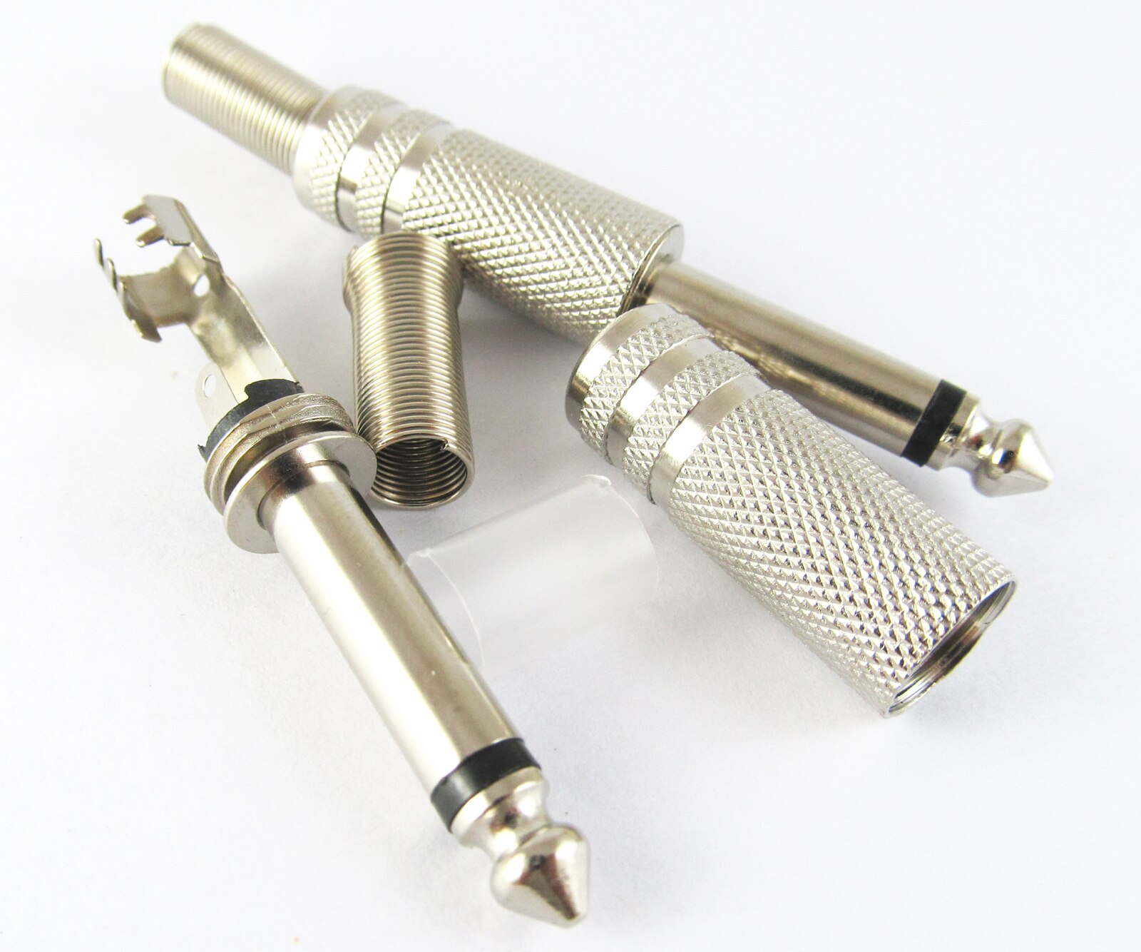 1pc 1/4" 6.35mm TS Mono Metal Male Plug Audio Cabl... – Grandado