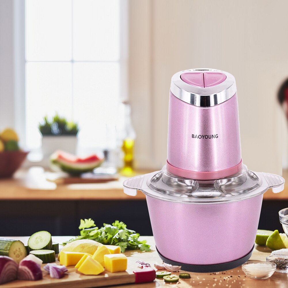 2L Food Chopper Stainless Steel Electric Meat Grin... – Grandado