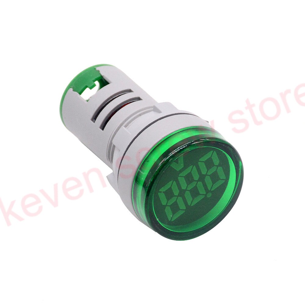 22mm LED Digital Display Gauge Volt Voltage Meter ... – Grandado