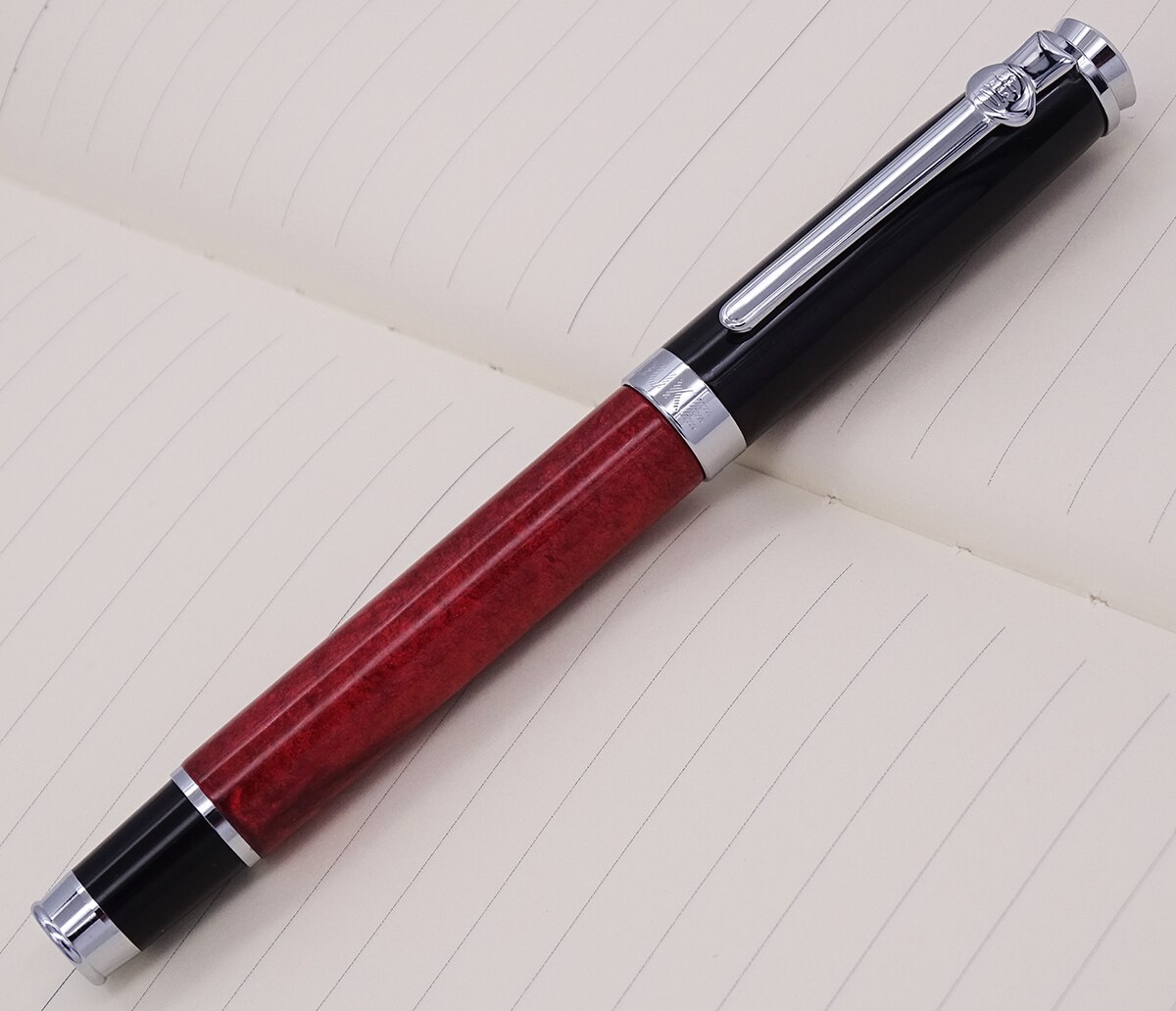 Duke Celluloid Red Fountain Pen Beautiful Quicksan... – Vicedeal