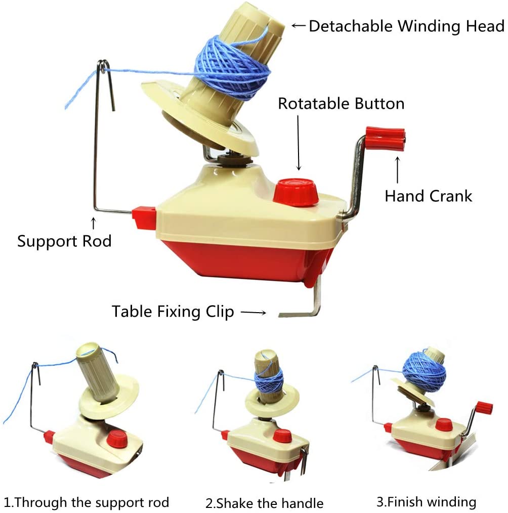 Stitch Knitting Needles,Convenient Ball Winder for... – Vicedeal