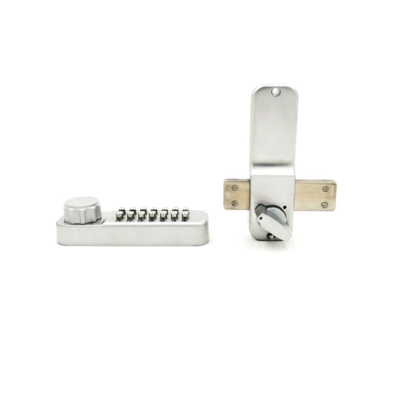 Mechanical Keyless Door Lock Code Lock 6 Code Gate... – Grandado