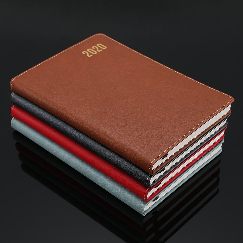 A5 Vintage Leather Notebook Agenda Weekly Planner ... – Vicedeal
