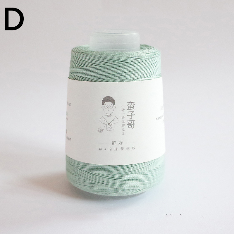20g/Roll DIY Hand Knitting Yarn Mercerized Cotton ... – Grandado