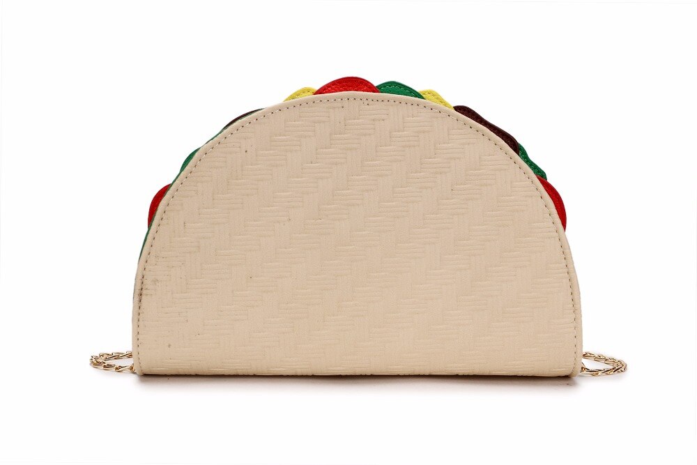 Novel Mexico Taco Shape Women Handbag and Purse Fe... – Grandado