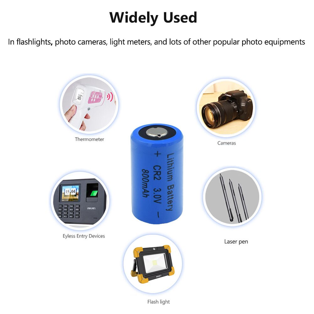 4Pcs/lot CR2 15270 CR15H270 3V 800mAh CR2 3V Lithi... – Grandado