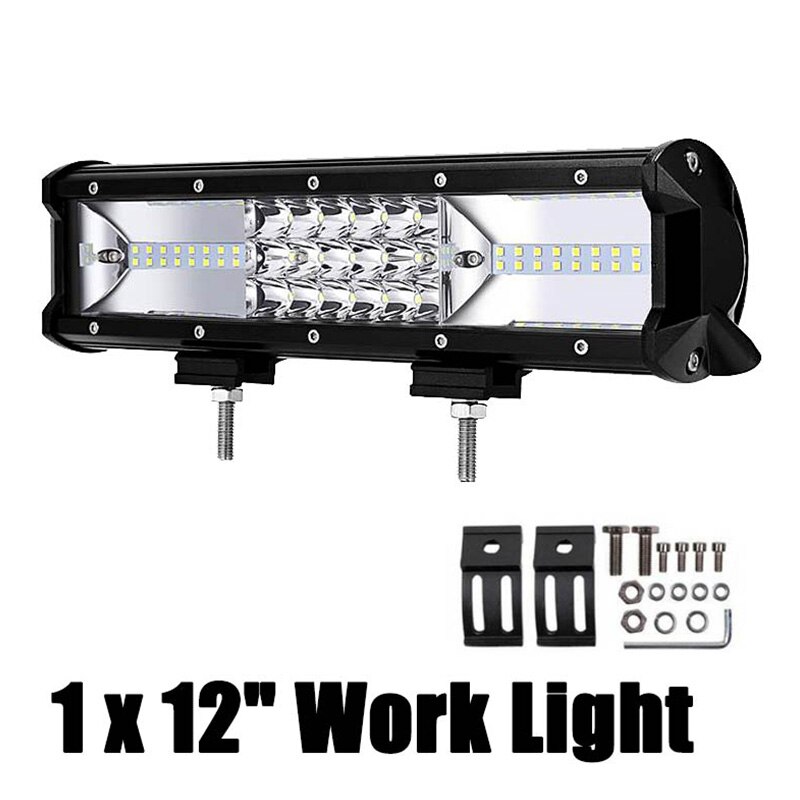 Led-lichtbalk 162w offroad 4 x 4 12v 24v rijlichte... – Vicedeal