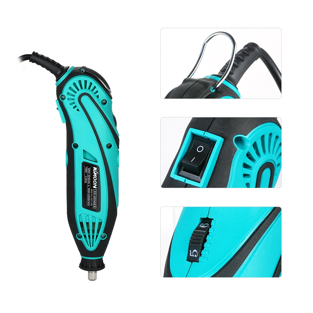 Kkmoon elektrisk slipsats 6-- växlad elektrisk bor... – Grandado