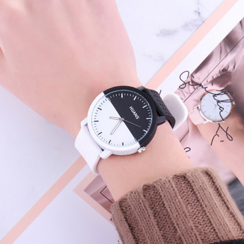 Relogio Couples Watch Personality Leather Quartz W... – Grandado