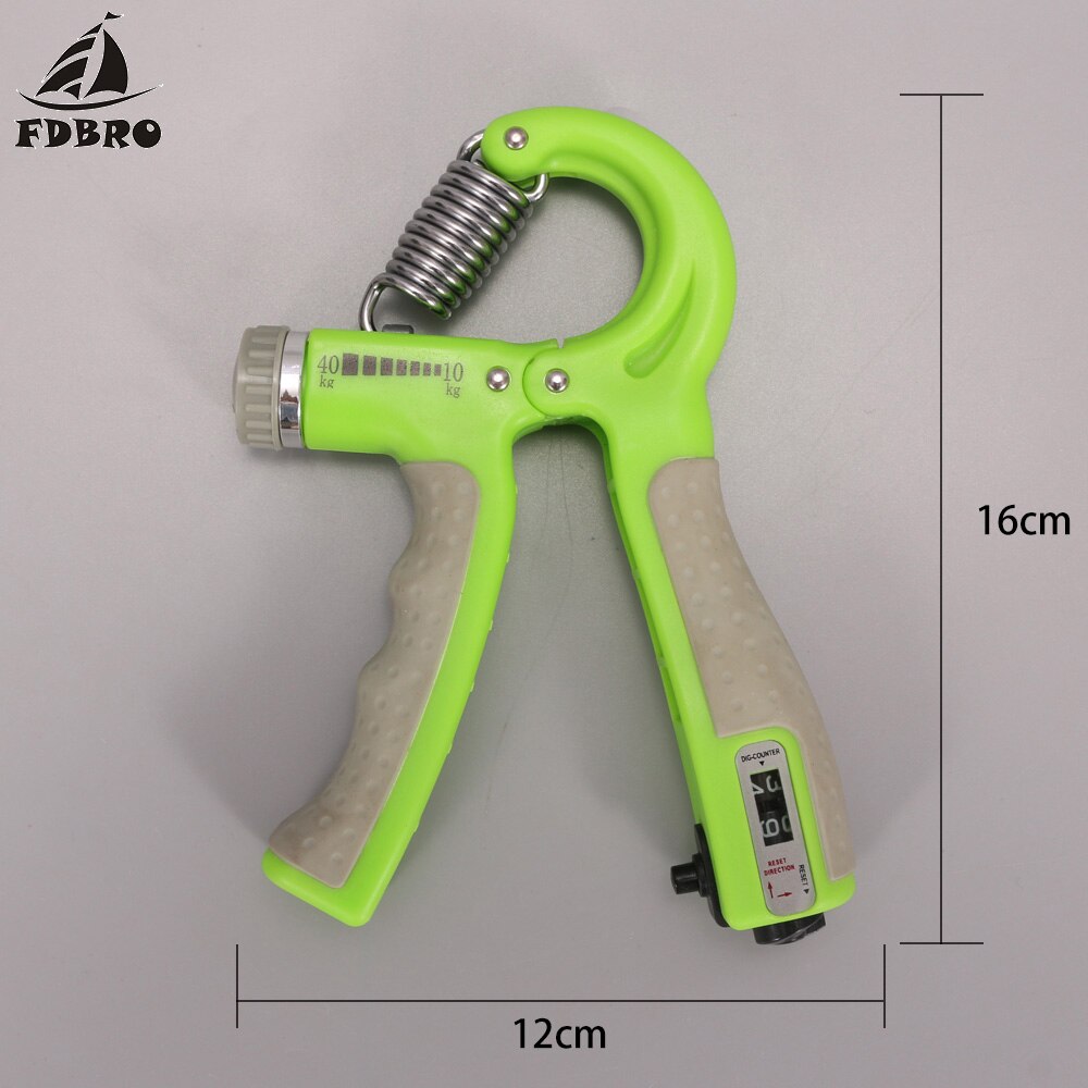 FDBRO 10-40KG Einstellbare Hand Griff Handgelenk-s... – Grandado