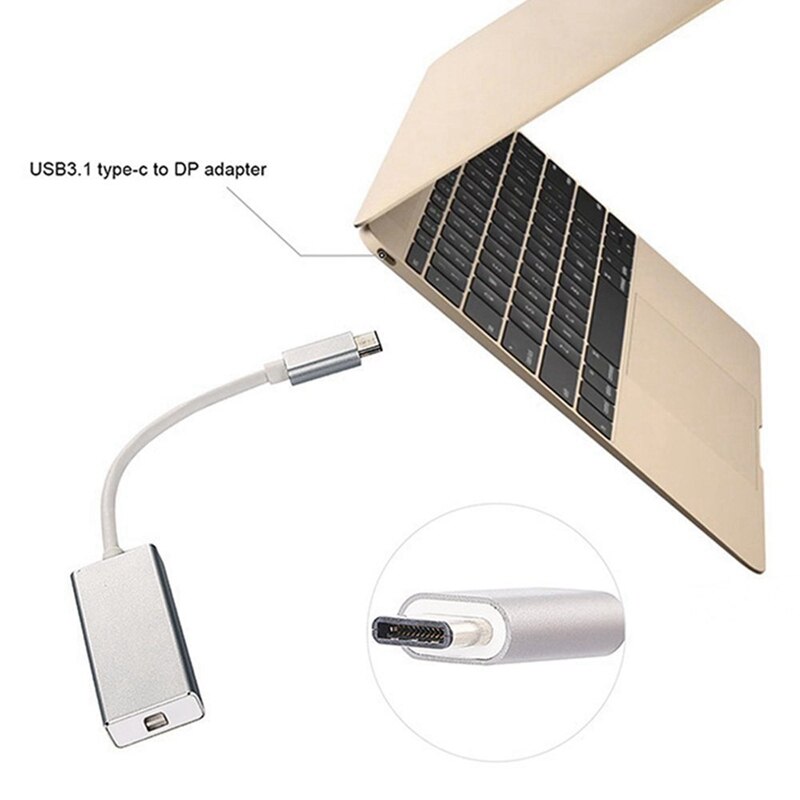 USB3.1 Type-C to Mini Display Port DP Adapter, USB... – Vicedeal