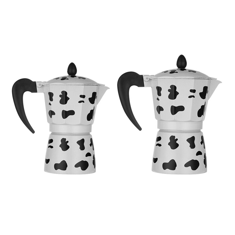 Cow Printed Coffee Maker Aluminum Alloy Moka Pot E... – Grandado