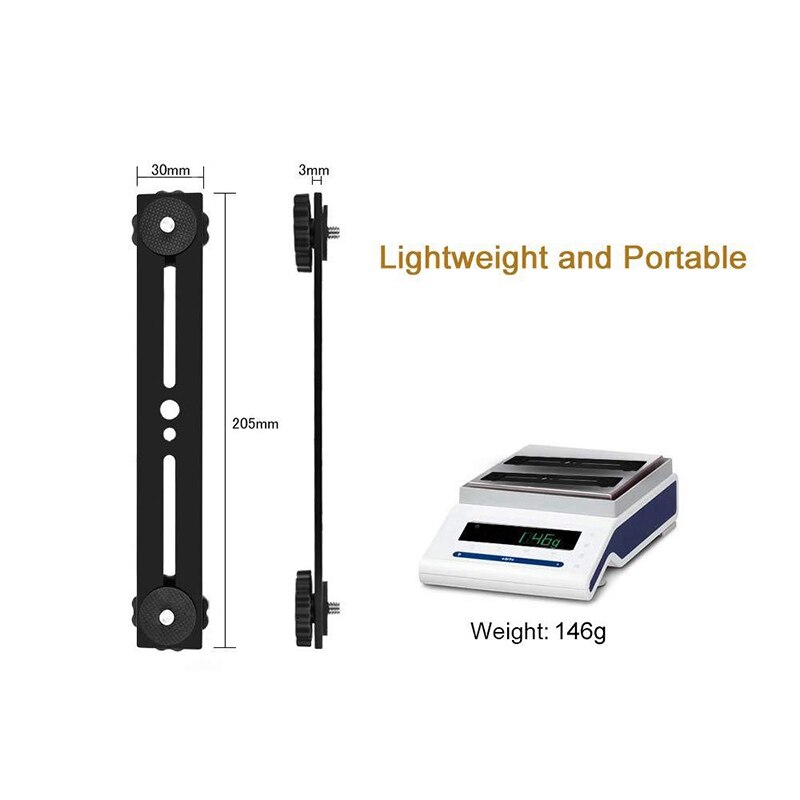 8 inch Dual Flash Camera Mount Tripod Bracket with... – Grandado