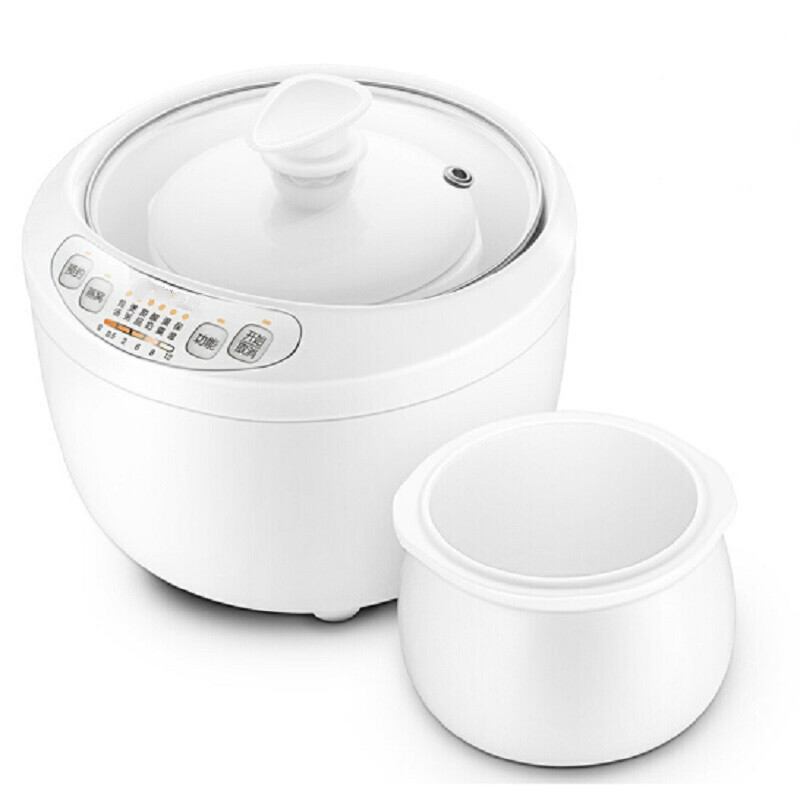 220V 180w White 1L Electric cookers Slow cooker Ce... – Grandado