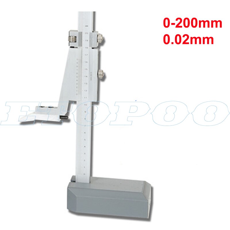 0-200mm / 0-300mm Steel Vernier Height Gauge with ... – Vicedeal