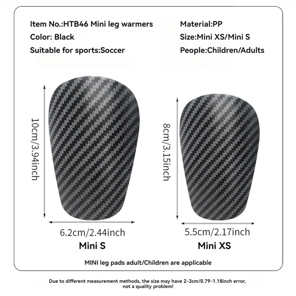 LOOGDEEL Mini espinilleras de fútbol Extra Mini es... – Grandado
