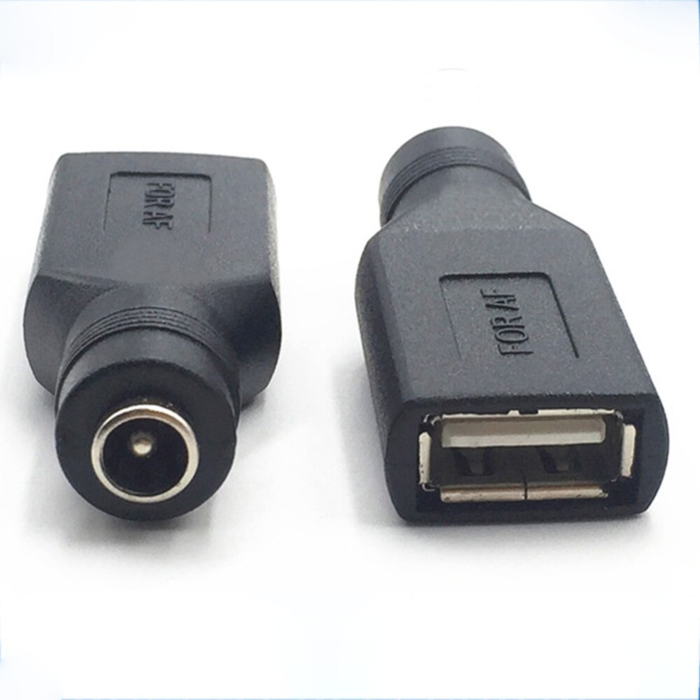 DC 5.5 × 2.1 Female Jack To USB 2.0 Plug Female Ja... – Vicedeal