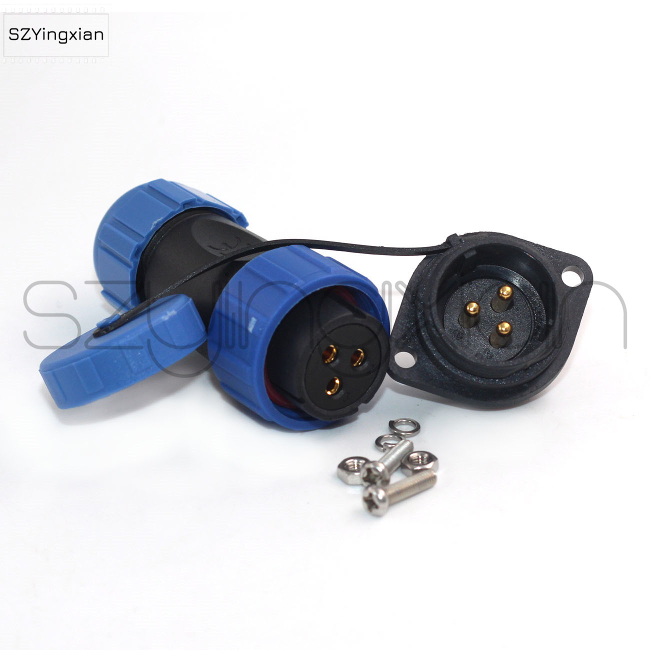 SP21 Flange Panel Mount Connector 2 3 4 5 6 7 8 9 ... – Grandado