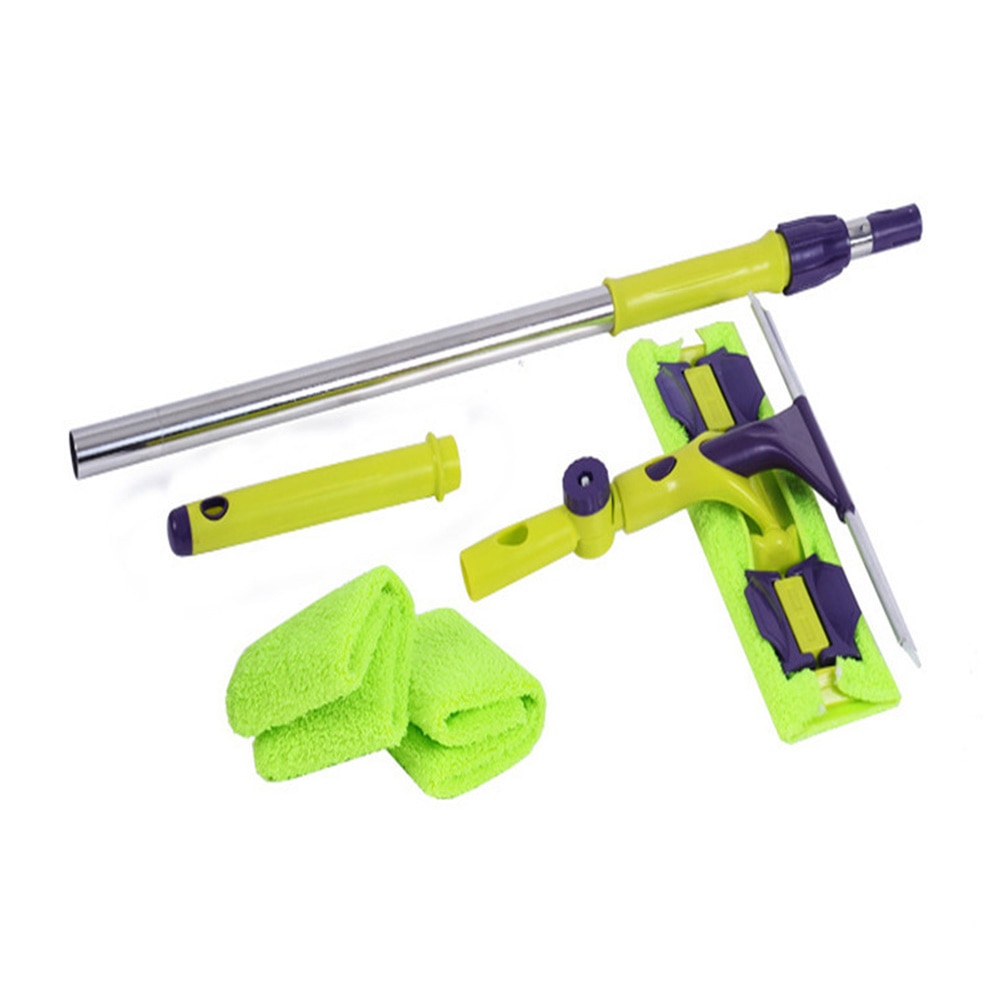 Rotating Head Glass Cleaning Mop Telescopic High-r... – Grandado