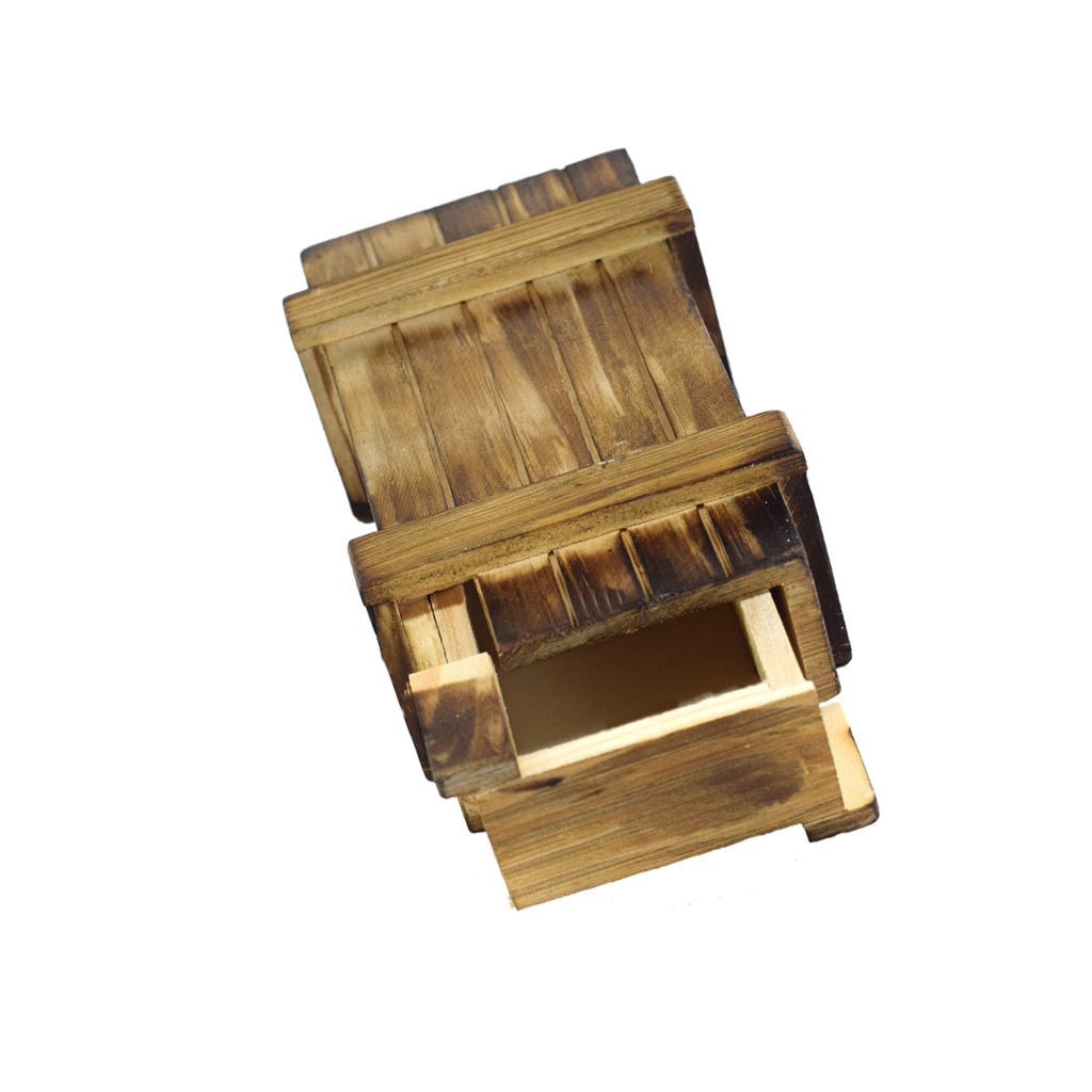 Open Magic Box-Kongming Lock Classic Houten Puzzel... – Vicedeal
