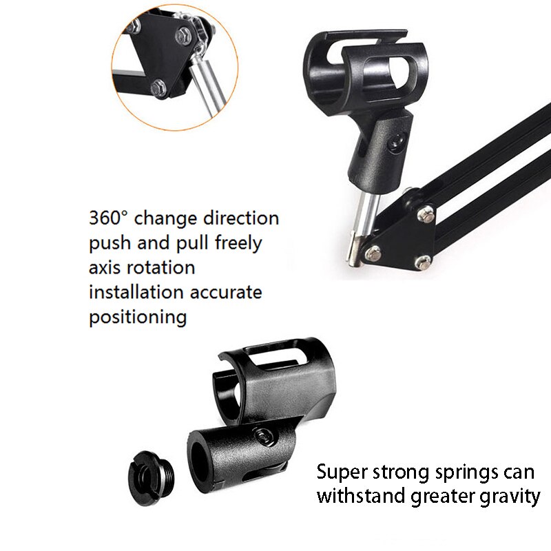 Microphone Stand Filter Holder Arm Studio Stand Fo... – Vicedeal