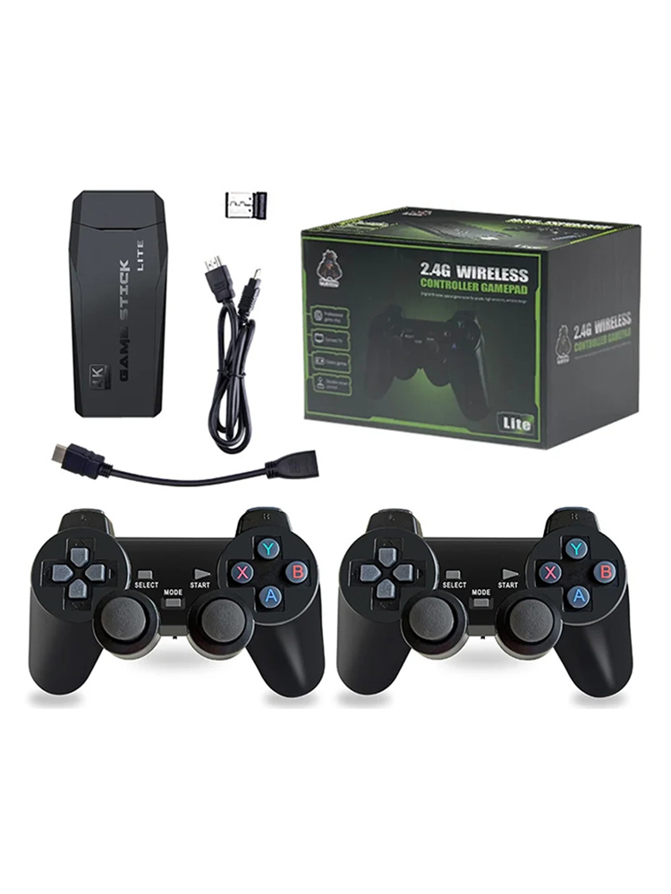 Dual Wireless Controller Video Game Stick Console ... – Grandado