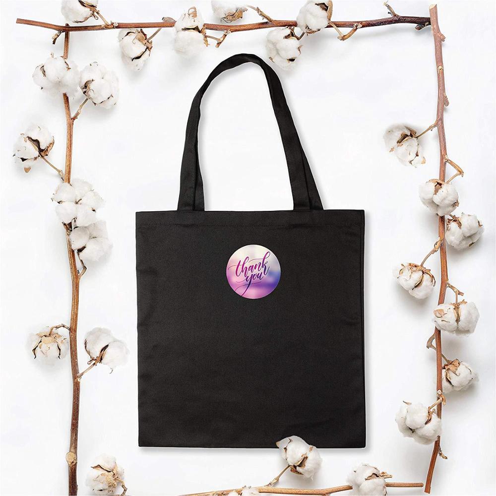 500pcs 1 Inch Purple Thank You Stickers Letter Sti... – Vicedeal