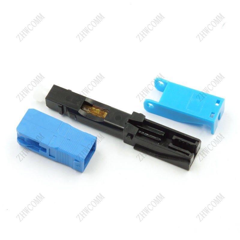 100PCS SC UPC Fiber Optic Fast Connector FTTH Embe... – Grandado