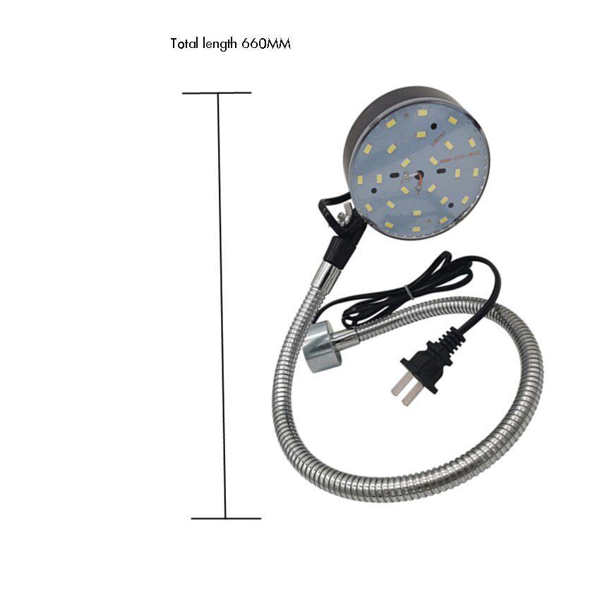 660mm Long LED Lamp Magnetic Base, 24 LEDs, 220V, ... – Vicedeal