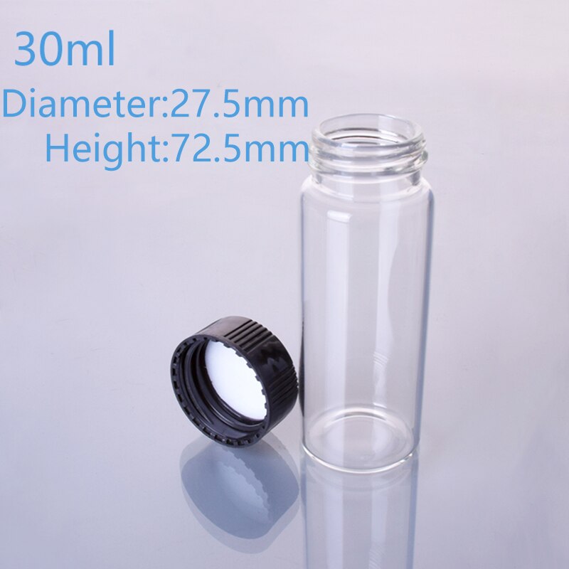 10 stücke Sonde flasche, Kapazität 30 ml, lyophili... – Grandado