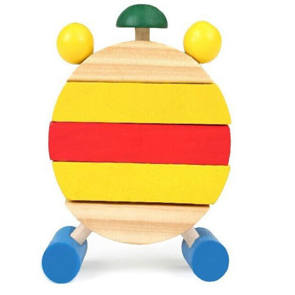 Colorful Wooden 12 Numbers Detachable Clock Toy Di... – Grandado