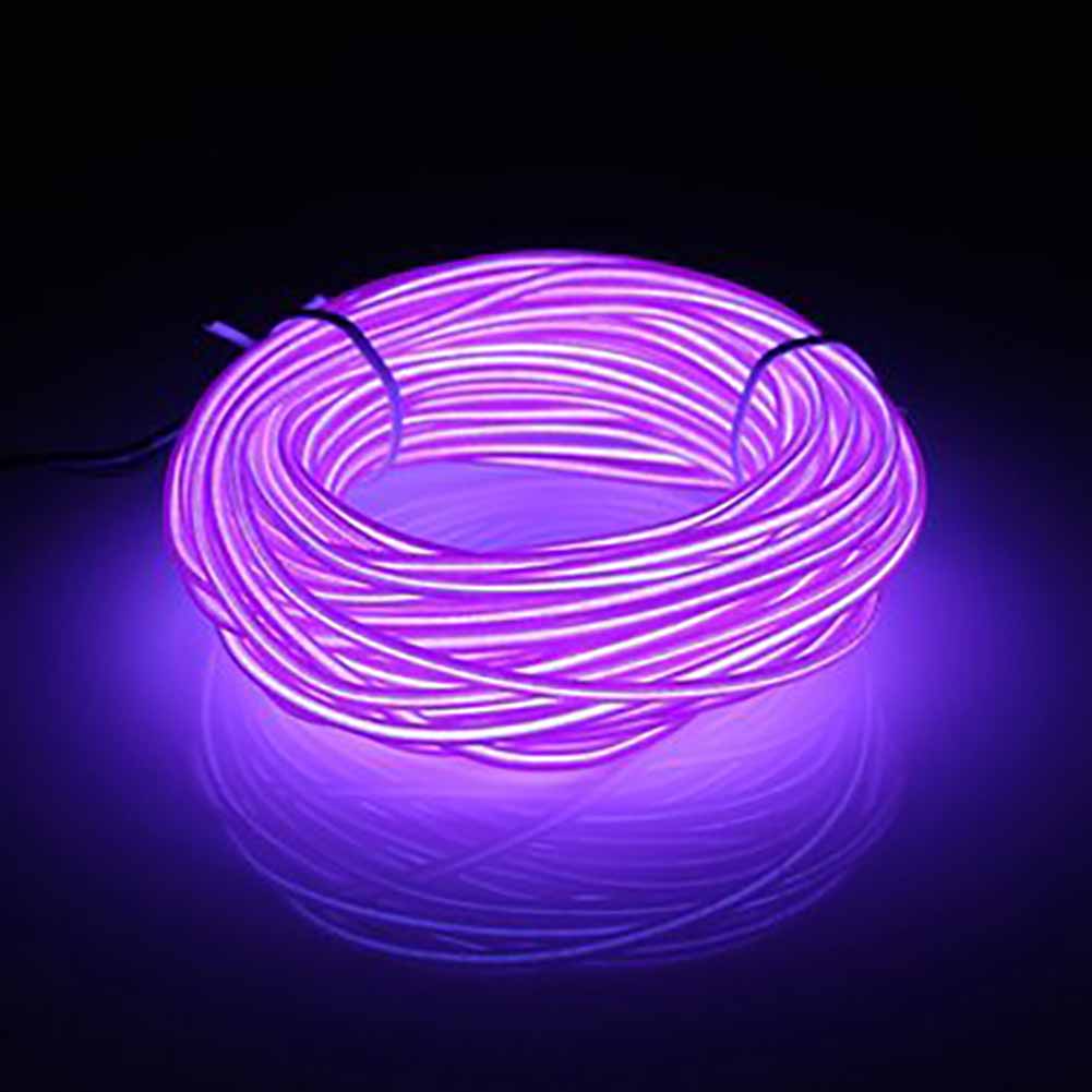 Colorful 20-220V 10M EL Led Flexible Soft Tube Wir... – Vicedeal