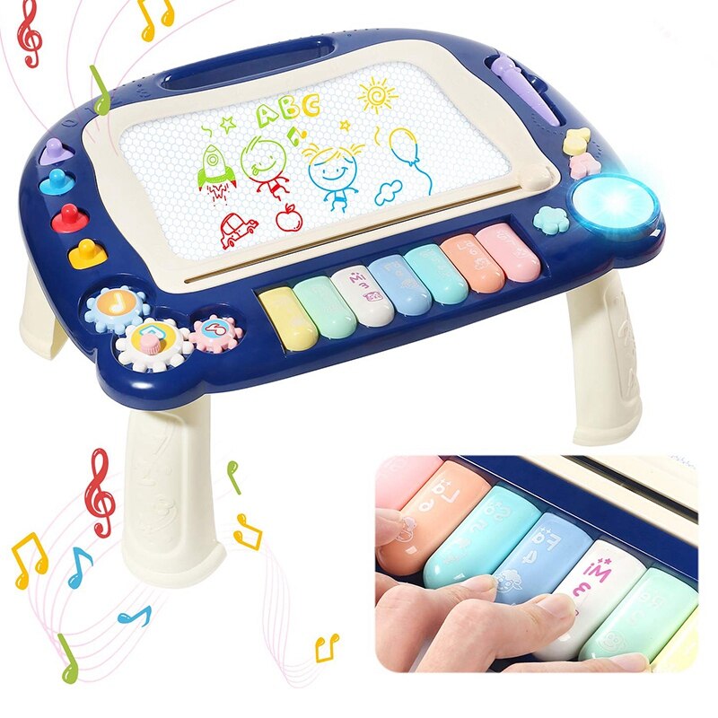 netic Drawing Board with Music Toddlers Drawing Ta... – Grandado