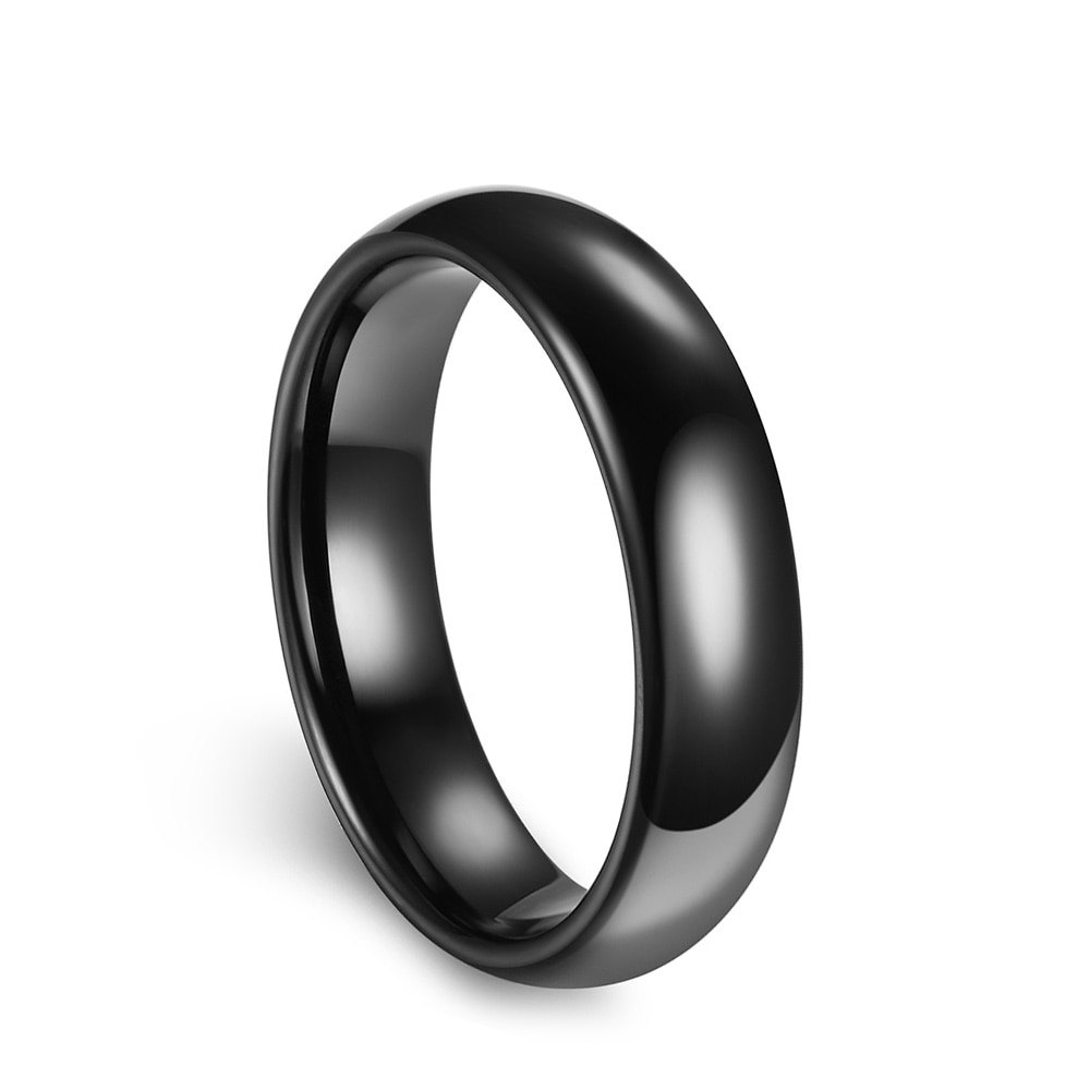 RFID 125kHz or 13.56MHz Black ceramic ring smart r... – Grandado