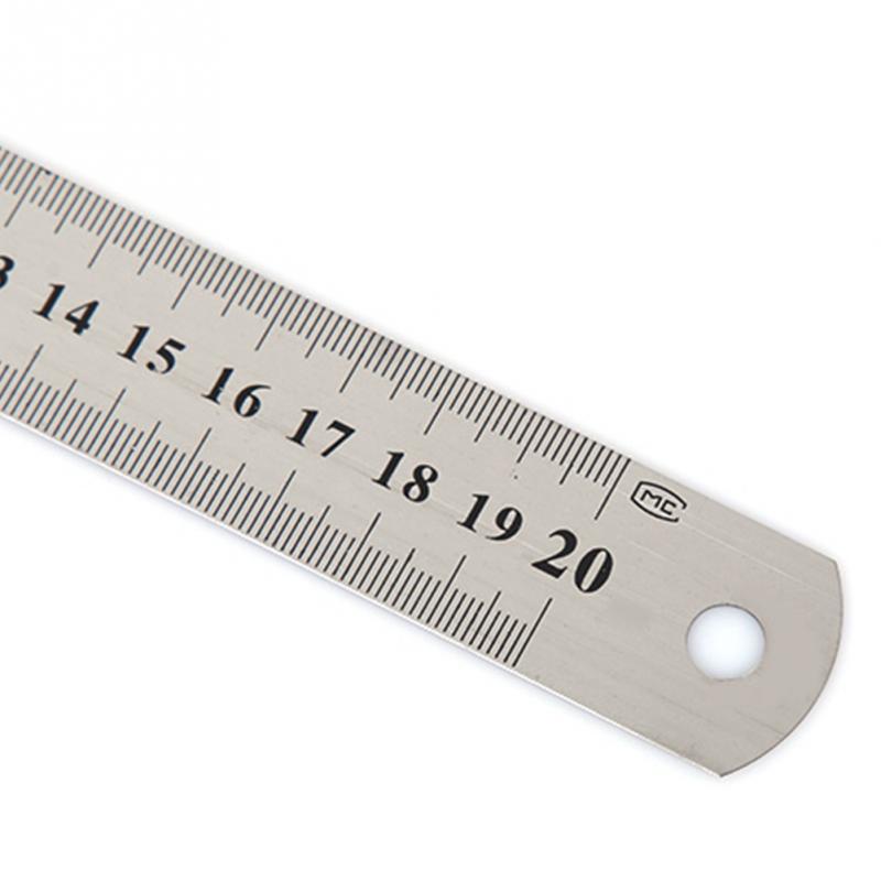 1Pc Stainless Steel Ruler Metric Rule Precision Do... – Grandado