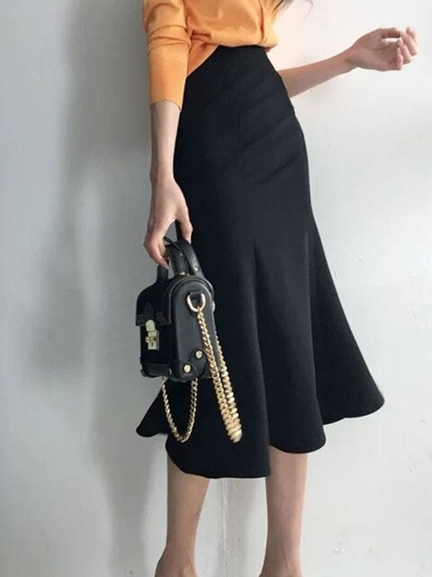 Rokken Zomer Korea Chic Temperament Elegante Slank... – Grandado