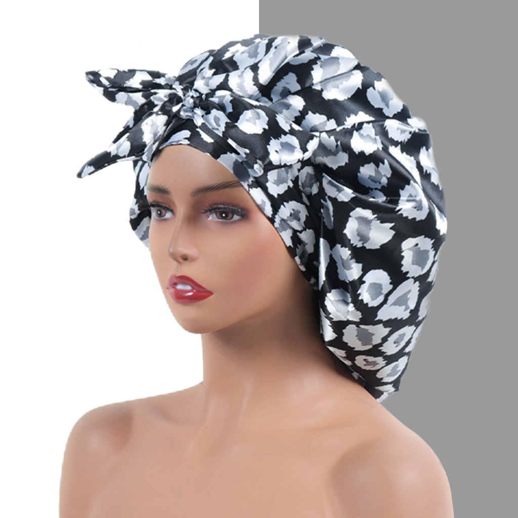 Women Satin Bonnet Double Layer Headwear Sleeping ... – Grandado